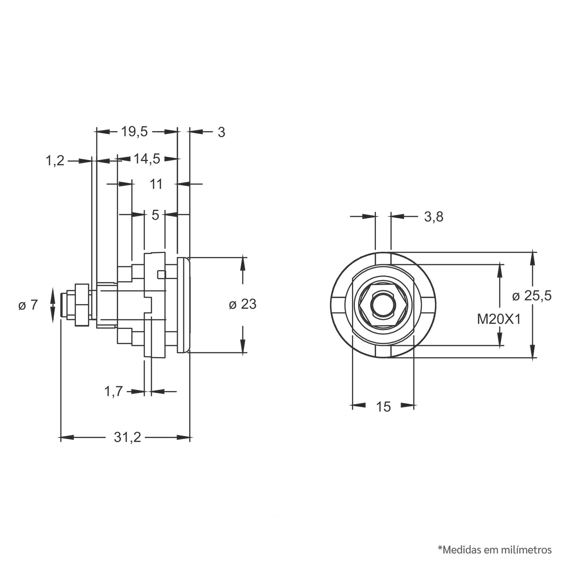 Fechadura 309A - Stam